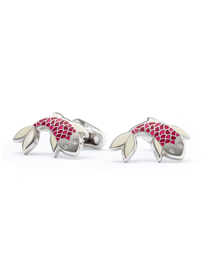 Carpa – Fish Shaped Cufflinks – FORZIERI